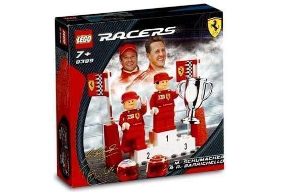 Lego 8389 M. Schumacher & R. Barrichello | Kaufen auf Ricardo