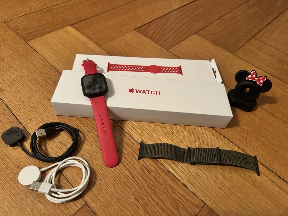 Apple Watch Series 7, 45mm, Rot, Top Zustand! (Gebraucht) in Dornach ...