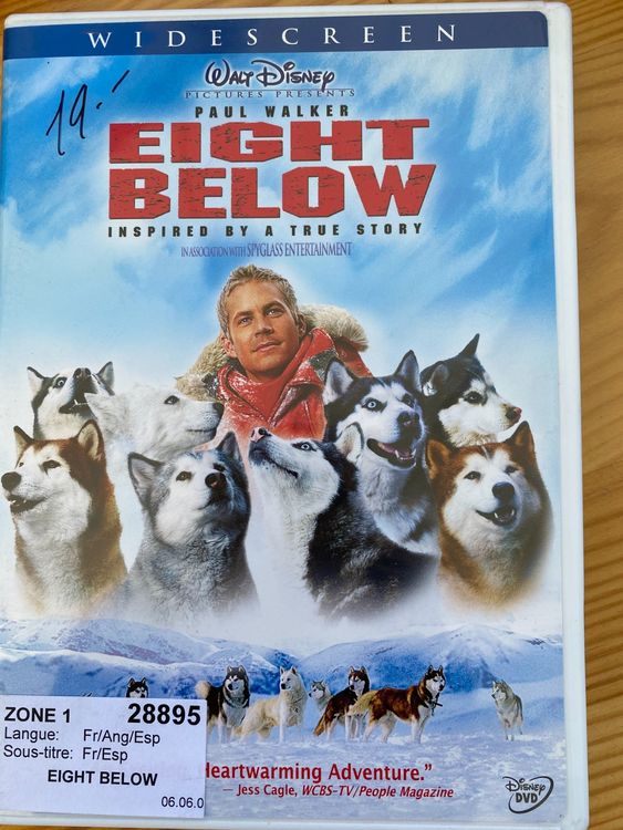 Dvd : Disney : Eight Below walt | Kaufen auf Ricardo