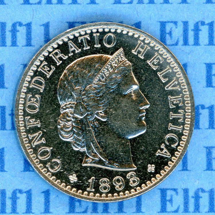 CHF___0.20 1893 stgl * nigelnagelneu! 20 Rappen | Kaufen auf Ricardo