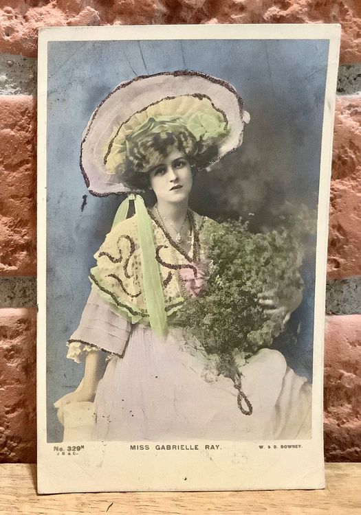 1905 Antike Foto AK „MISS GABRIELLE RAY“ aus England | Kaufen auf Ricardo