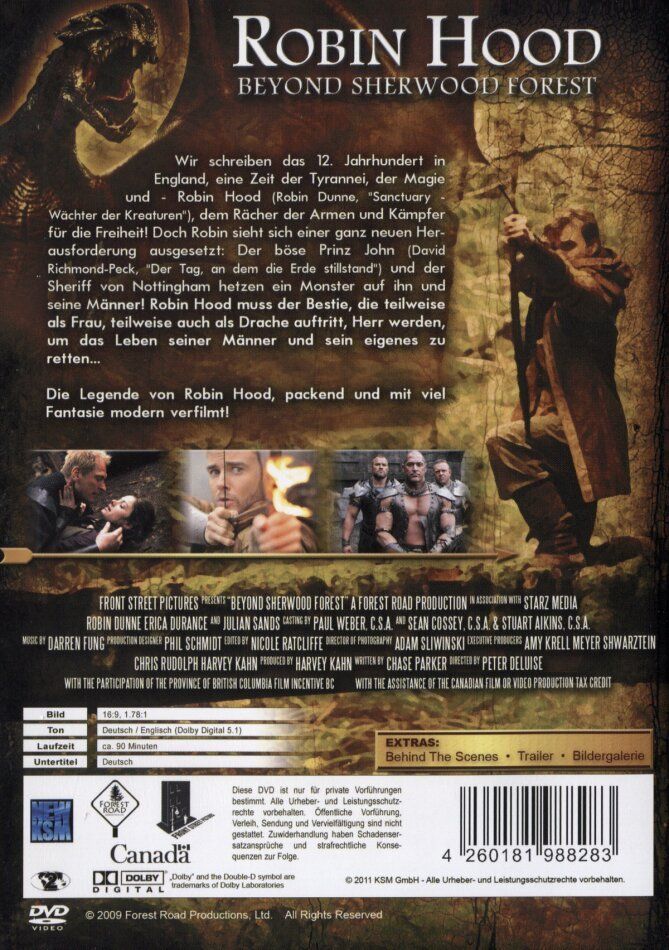 Robin Hood - Beyond Sherwood Forest (DVD) (Gebraucht) in Uzwil für CHF ...