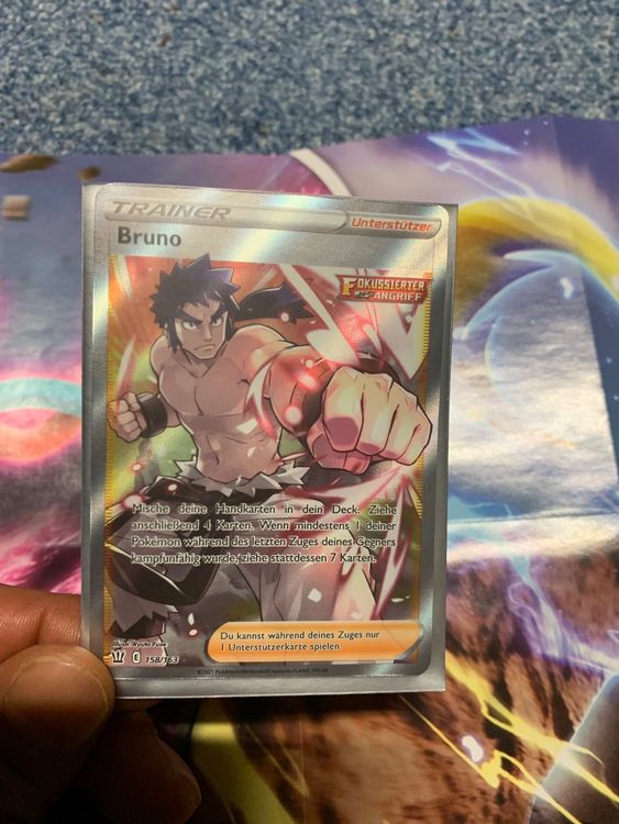 Pokemon Trainer Karte Bruno Ultra Rar | Kaufen auf Ricardo
