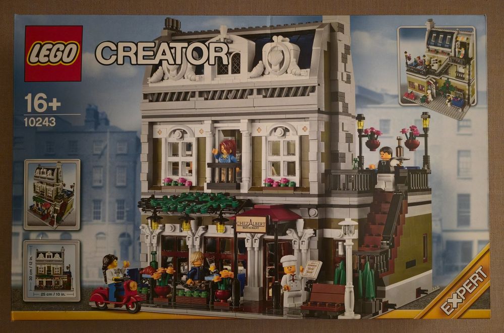 Lego Creator Expert - 10243 - Parisian Restaurant - NEU&OVP (Neu und ...