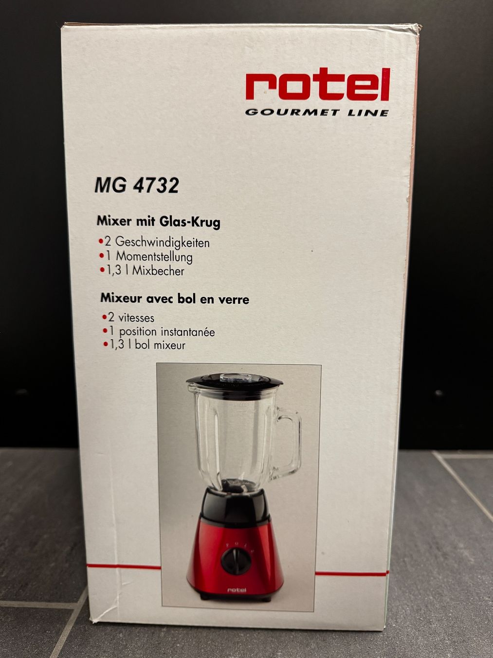 Rotel Gourmet Line MG 4732 Mixer, neuwertig, ungebraucht! (Neu und ...