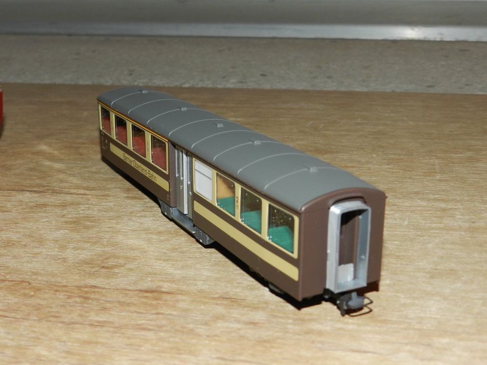 HRF Hersteller Bemo H0m Mitteleinstiegwagen der BOB (Neu und ...