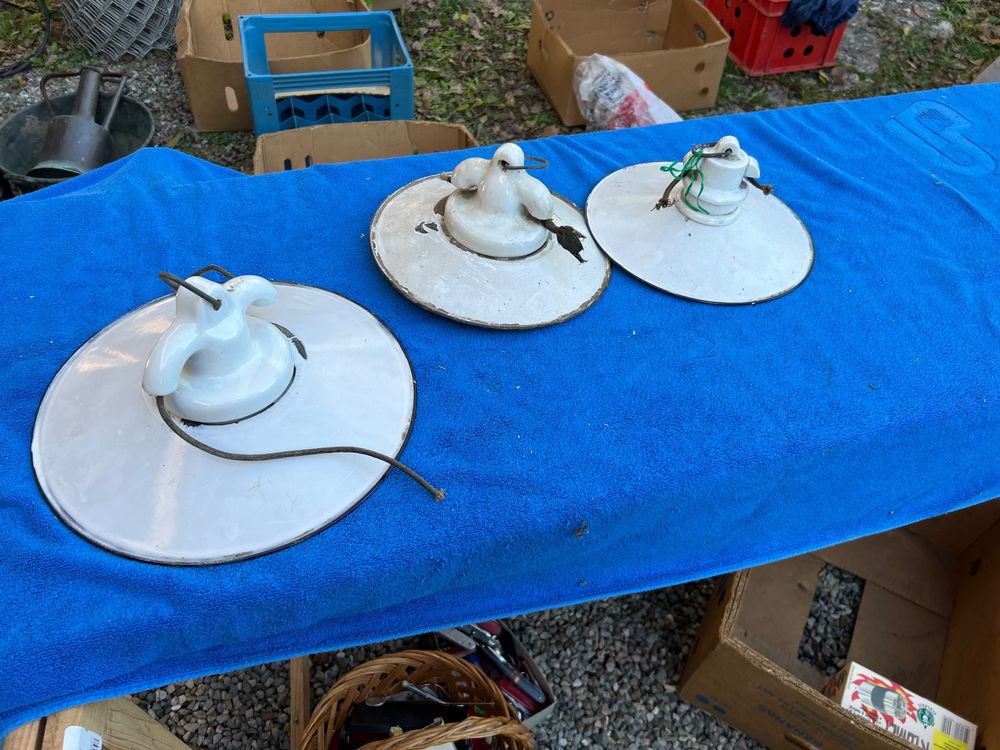 3 stuck alte Lampe, Nr 59 (Gebraucht) in Glattfelden für CHF 37 – nur Abholung auf Ricardo kaufen
