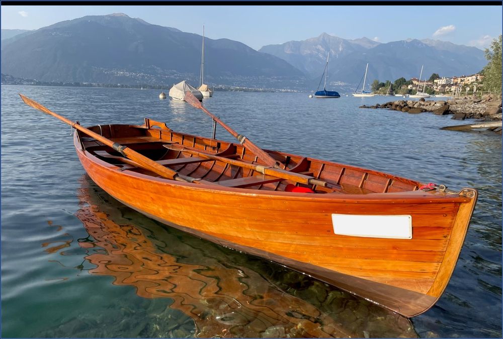 Wunderschönes Ruderboot (Klinkerbau, Lärche) in Top Zustand (Gebraucht ...