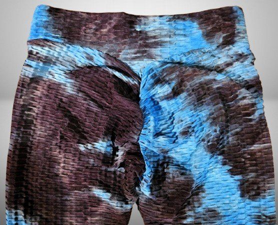 🌈💙🖤 Coole Batik-Capri-Leggings für XL-Größen 🌈💙🖤 (Neu (gemäss ...