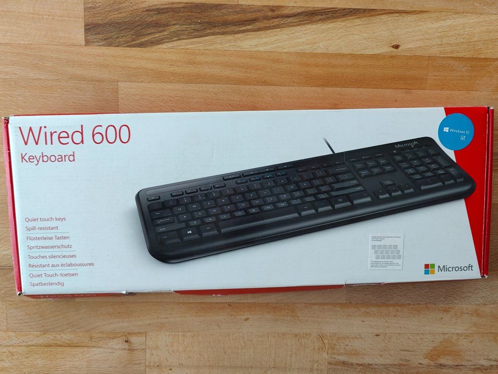 Microsoft wired 600 Keyboard - neu (Neu (gemäss Beschreibung)) in ...