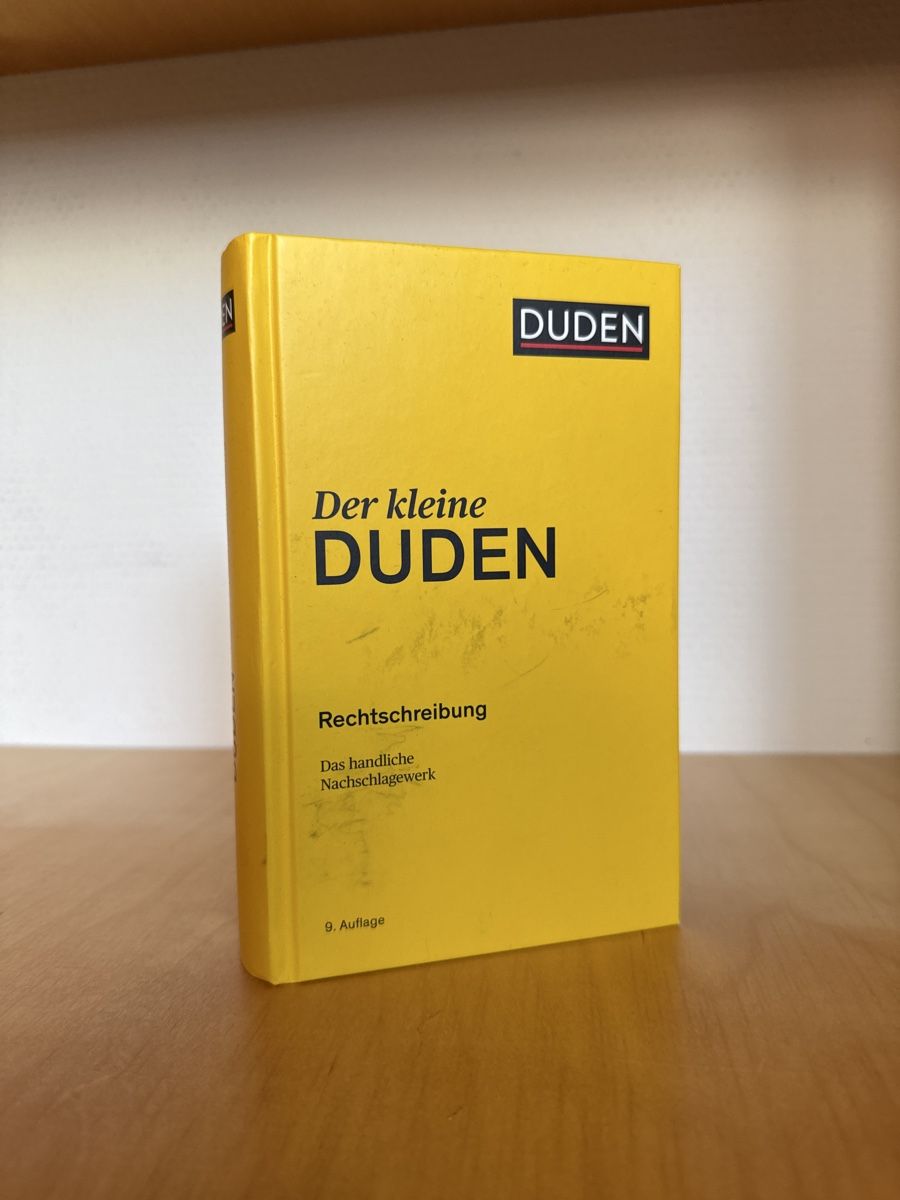Duden Rechtschreibung - Der Kleine Duden, 9. Auflage! (Gebraucht) in ...
