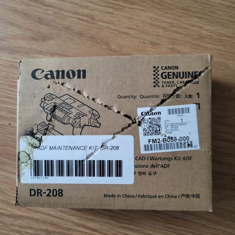 Canon FM2-B058-000 ADF Wartungs-Kit DR-208 | Kaufen auf Ricardo