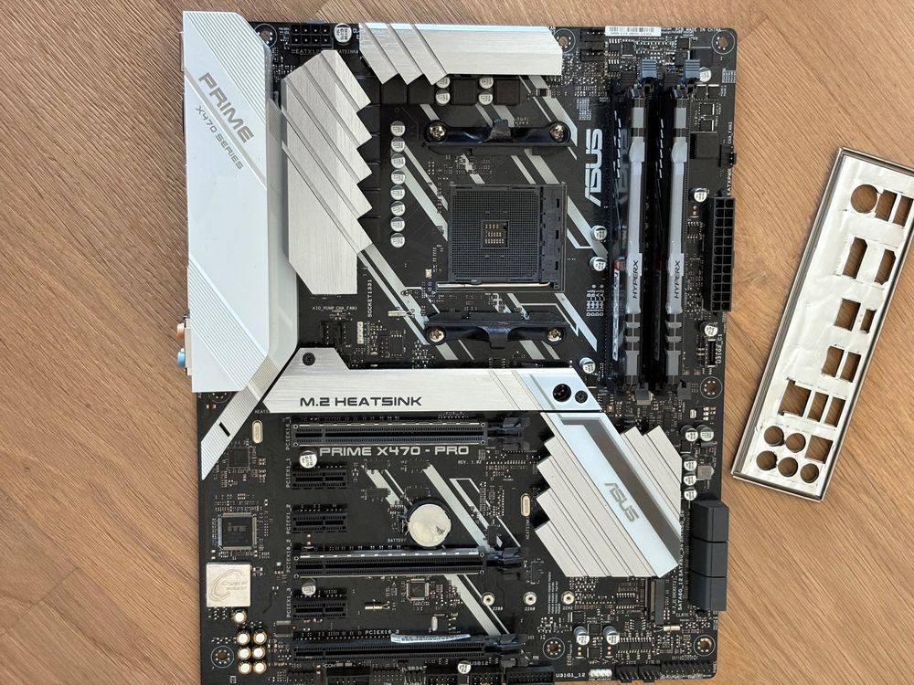 ASUS Prime X470 - Pro, inkl. CPU Kühler und 16GB Ram (Gebraucht) in ...