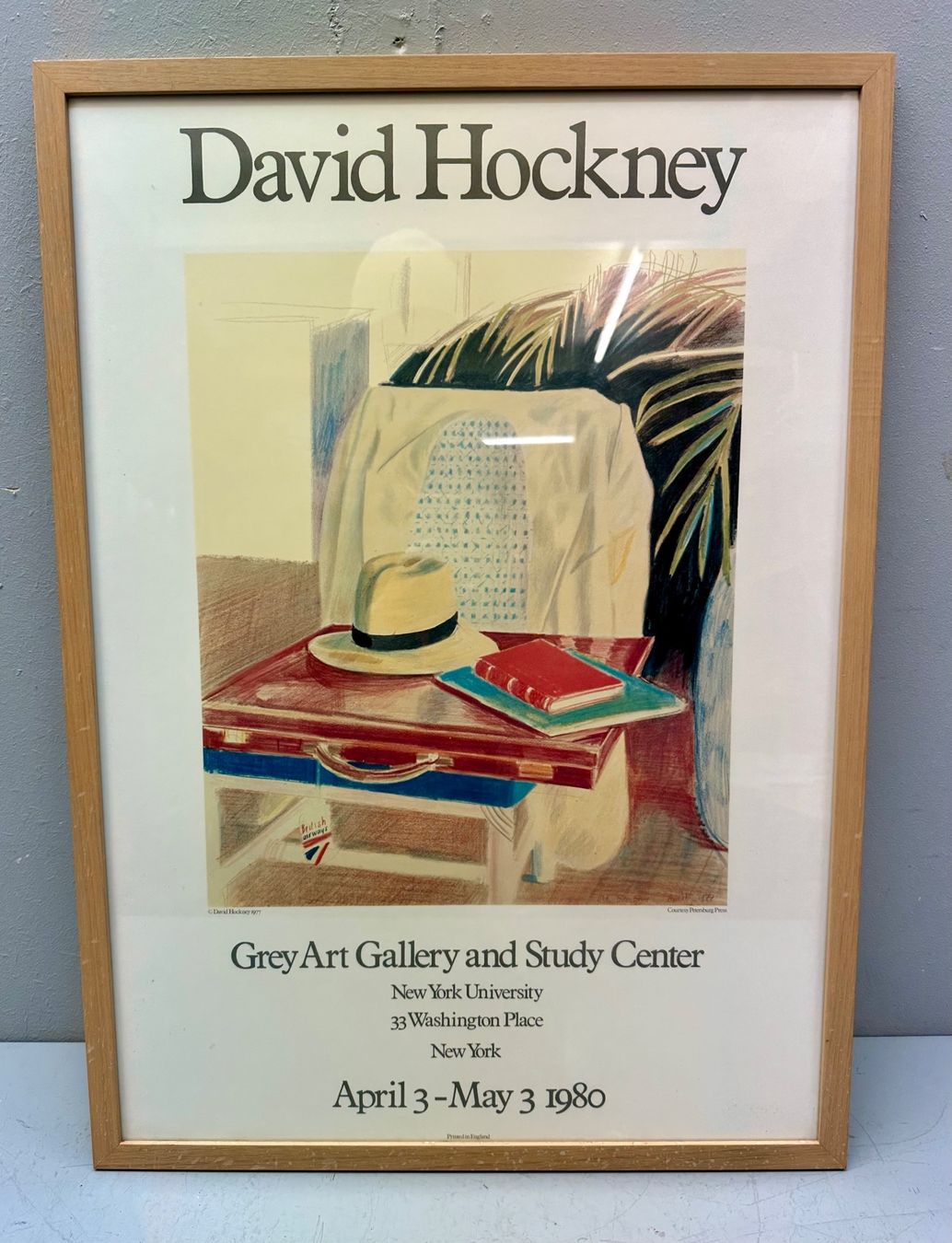 VINTAGE POSTER „HOCKNEY“ AB 1.-!!! (Gebraucht) in Zürich für CHF 2 ...