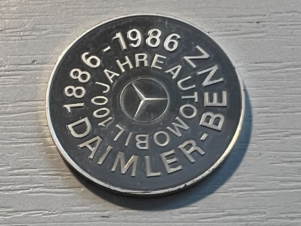 Gedenkmünze 100 Jahre Daimler-Benz (Gebraucht) in Gümligen für CHF 20 ...