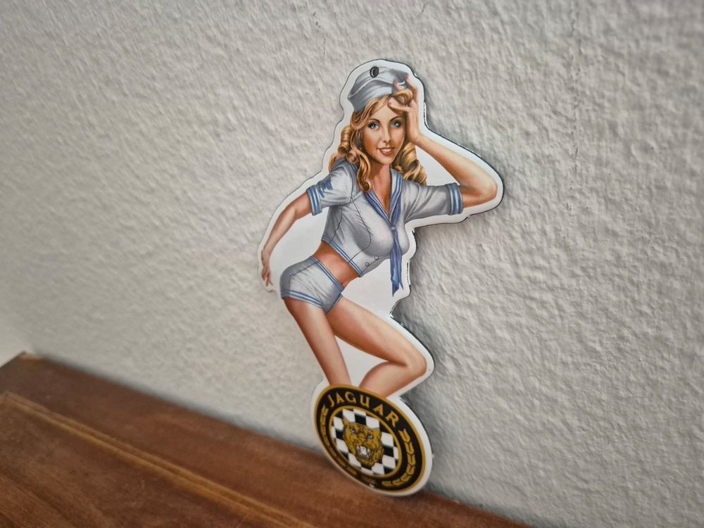 Emailschild Jaguar Auto Logo Werkstatt Garage Emaille Schild (Neu ...