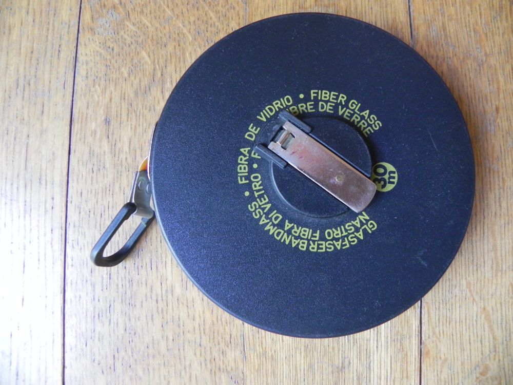 Messband 30 Meter für Weitsprung Ballwurf aus Glasfaser (Gebraucht) in ...
