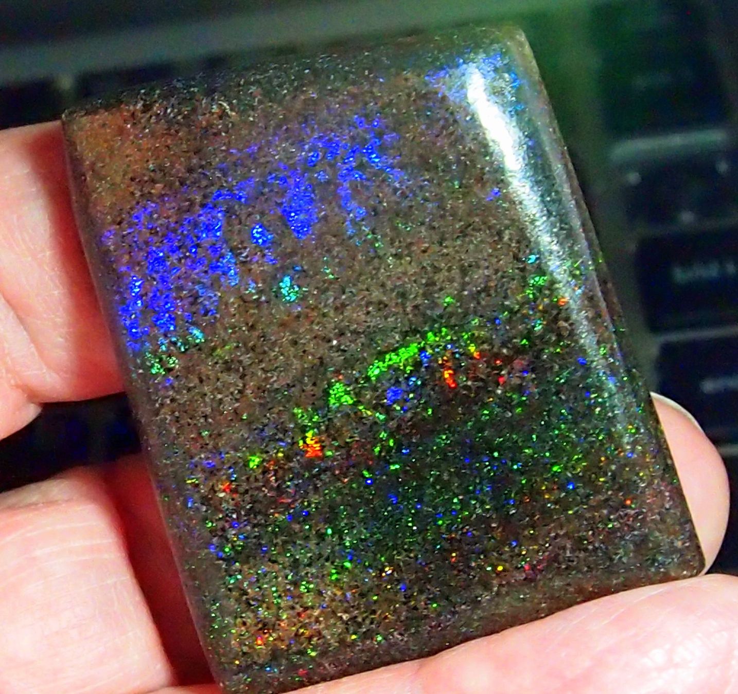 141,5 CTS ANDAMOOKA OPAL SPECIMENS-FROM QUEENSLAND. [SO7] (Neu und ...