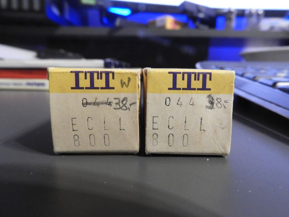 ECLL800 Röhren 1 Paar ITT LORENZ NOS | Kaufen auf Ricardo