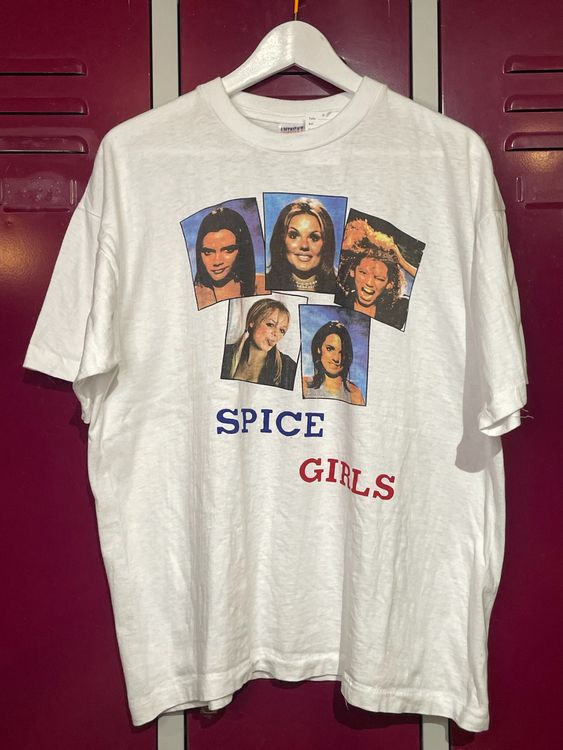 VINTAGE 90s SPICE GIRLS MUSIC BAND T-SHIRT SZ: XL (Gebraucht) in ...
