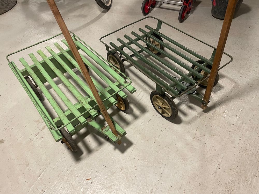 Handwagen, alte, leichtgängige, stabile Handwagen (Gebraucht) in ...