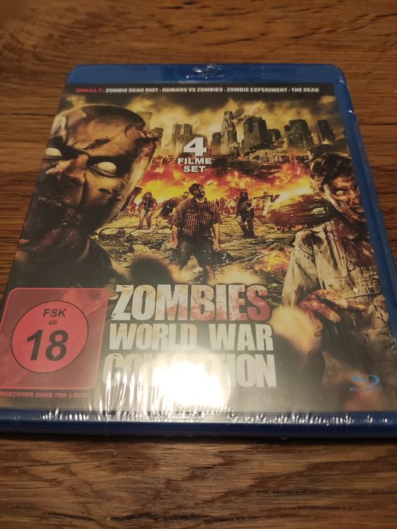 Zombies World War Collections (4 Filme) (Blu-ray) NEU und OP (Neu und ...