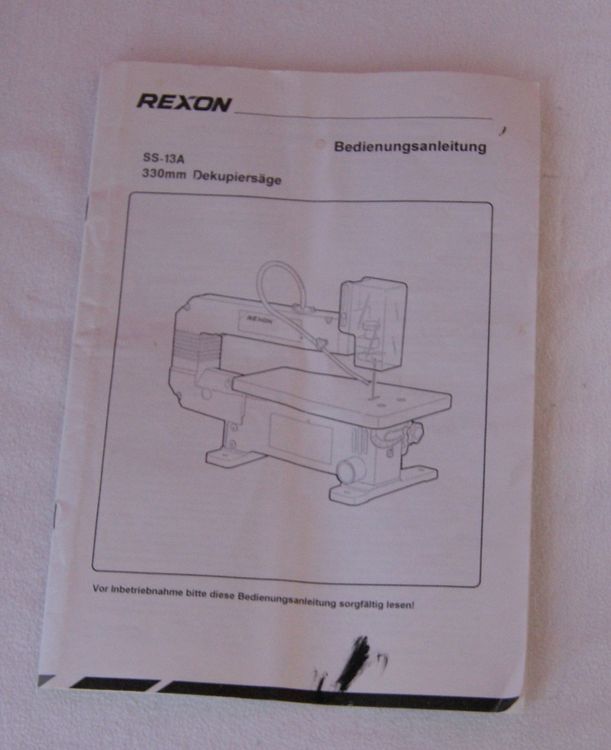 Scie à chantourner Rexon SS-13A (330mm) | Kaufen auf Ricardo