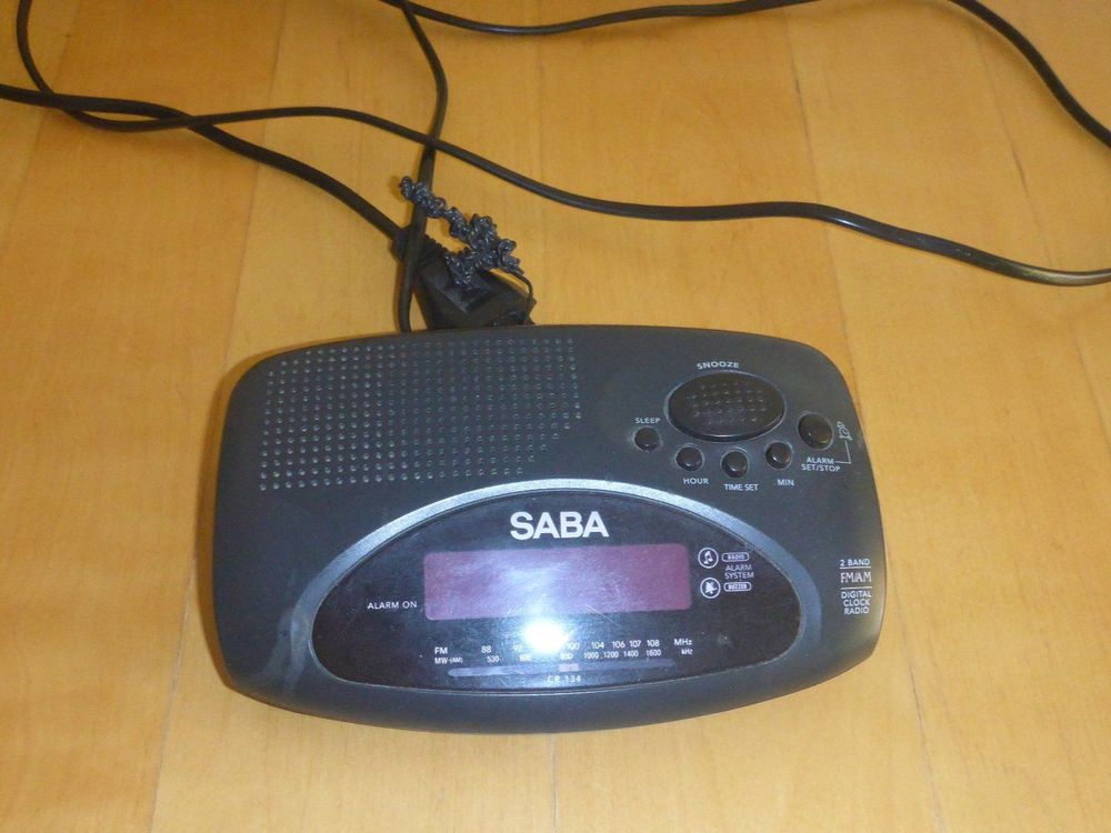 SABA CR 134 Radio Wecker Digital Uhr (Gebraucht) in Beurnevésin für CHF ...