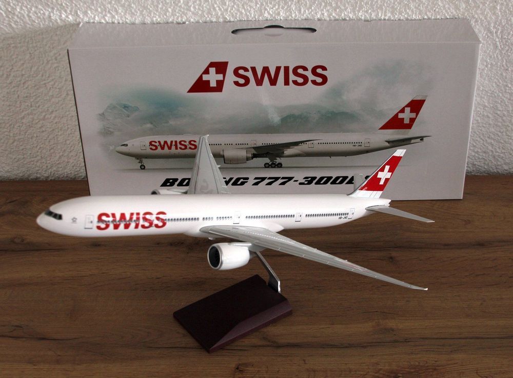 SWISS Boeing 777-300ER Gross-Modell *NEU* inflight | Kaufen auf Ricardo