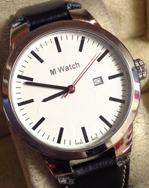 M-WATCH swiss-made Herrenuhr ( Quartz / 47 mm ) (Gebraucht) in ...