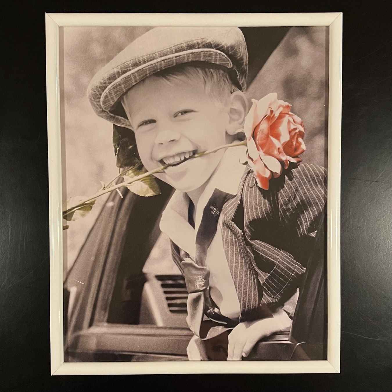 Kim Anderson junger Mann mit Rose im Bilderrahmen (Neu (gemäss Beschreibung)) in Schwyz für CHF ...