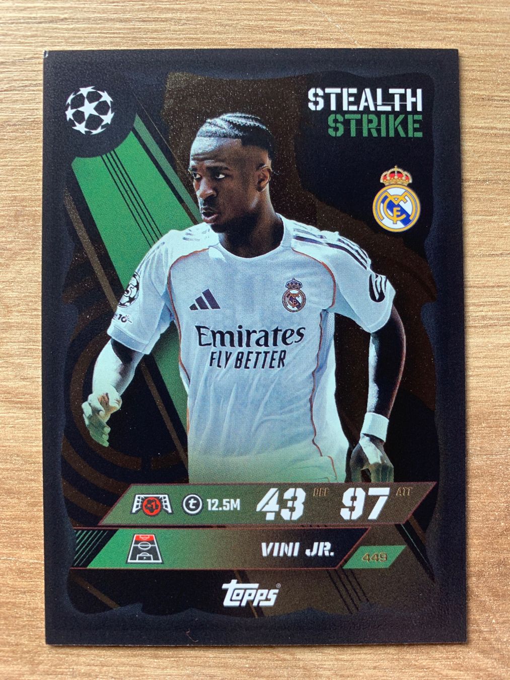 Soccer Vini Jr. Stealth Strike Match Attax 25/26 🔥 (Gebraucht) in ...