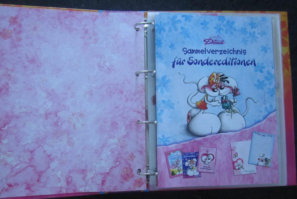Diddl wackelwitziges Sammelalbum orange (Neu (gemäss Beschreibung)) in ...