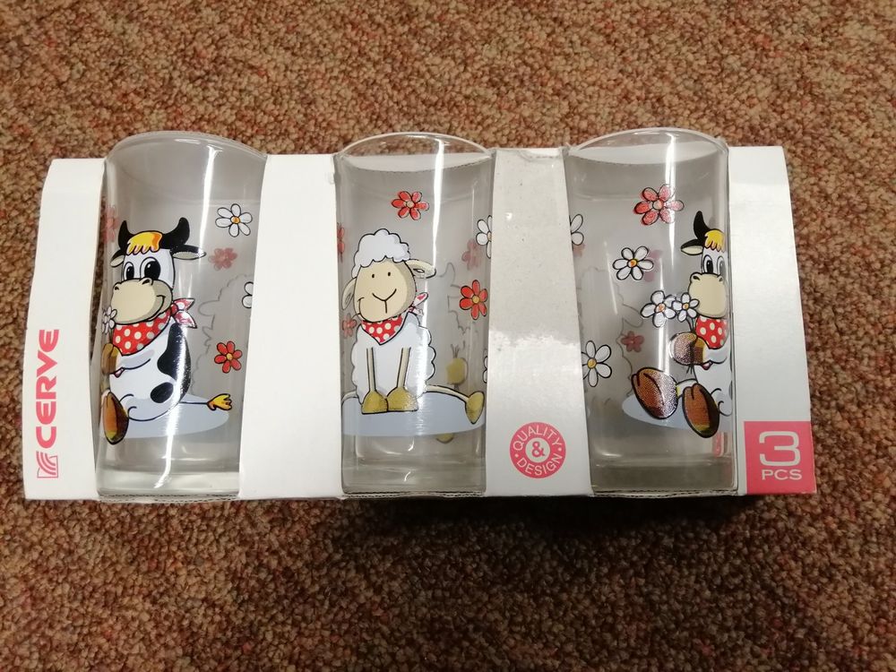 Trinkgläser 3er Set (Neu und originalverpackt) in Kyburg-Buchegg für ...