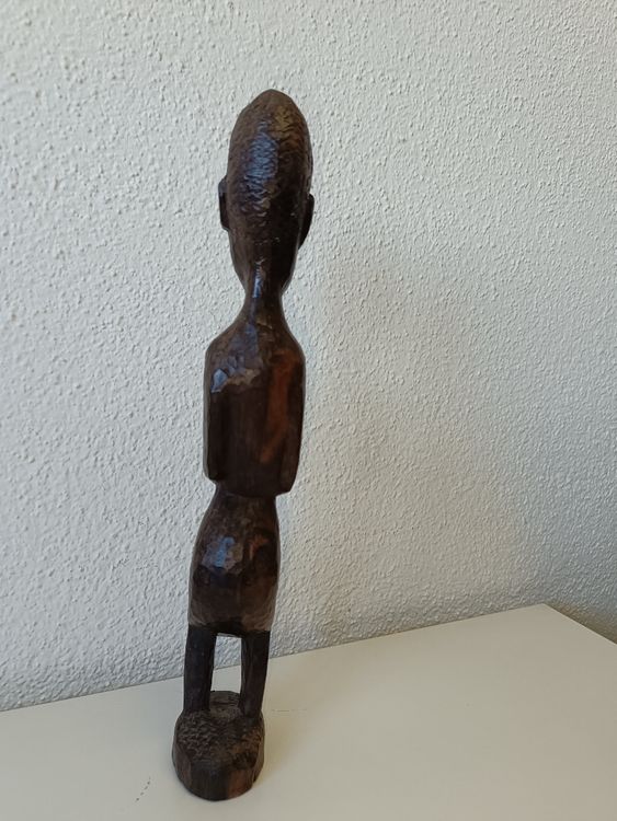 Afrikanische Kunst Figur aus Holz ein Original | Kaufen auf Ricardo