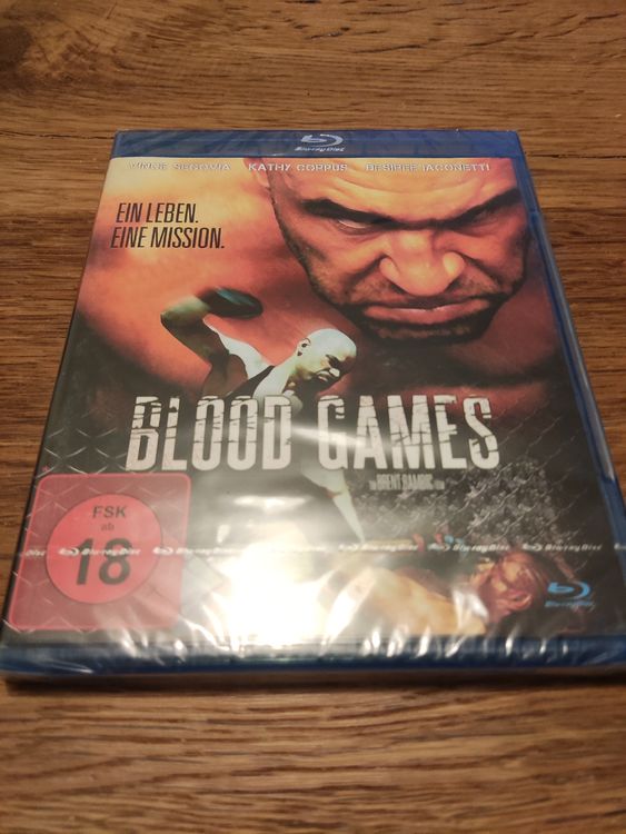 Blood Games - Ein Leben, Eine Mission (Blu-ray) NEU und OVP (Neu und originalverpackt) in ...