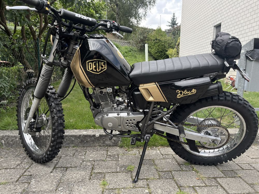 Wunderschöne Custom Suzuki DR125 Deus (Gebraucht) in Oberwangen b. Bern ...