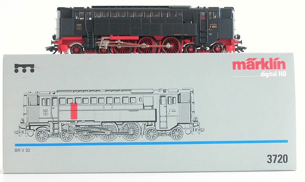 Märklin Diesel-Druckluft-Lokomotive V 32 DRG Spur H0 digital (D ...