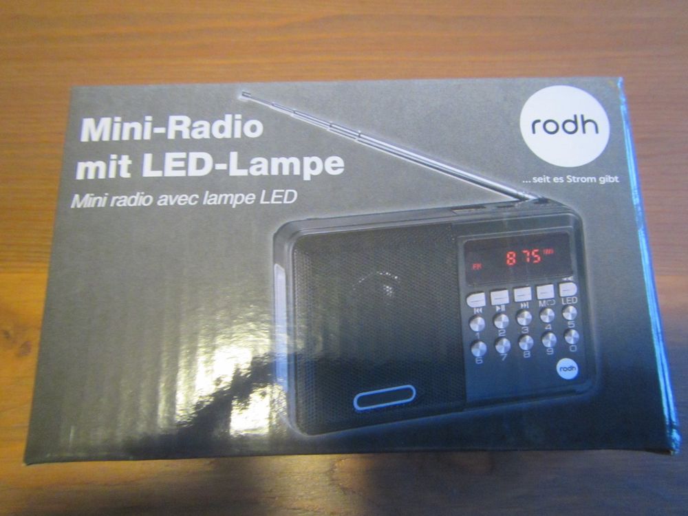 Mini Radio (Neu und originalverpackt) in Speicher für CHF 19 – mit ...