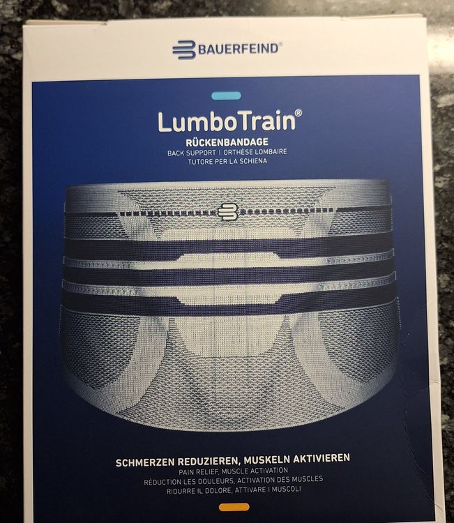 Rückenbandage Bauerfeind - Lumbo Train (Neu und originalverpackt) in ...
