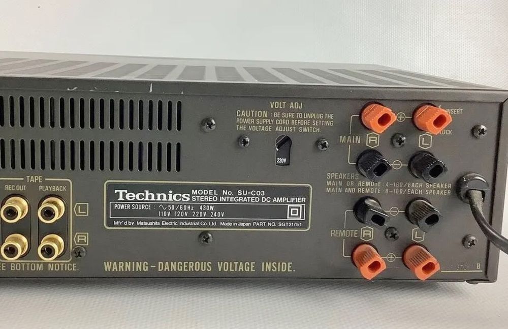 Technics SU-C03 Stereo DC Amplifier (Gebraucht) in Trimbach für CHF 150 ...