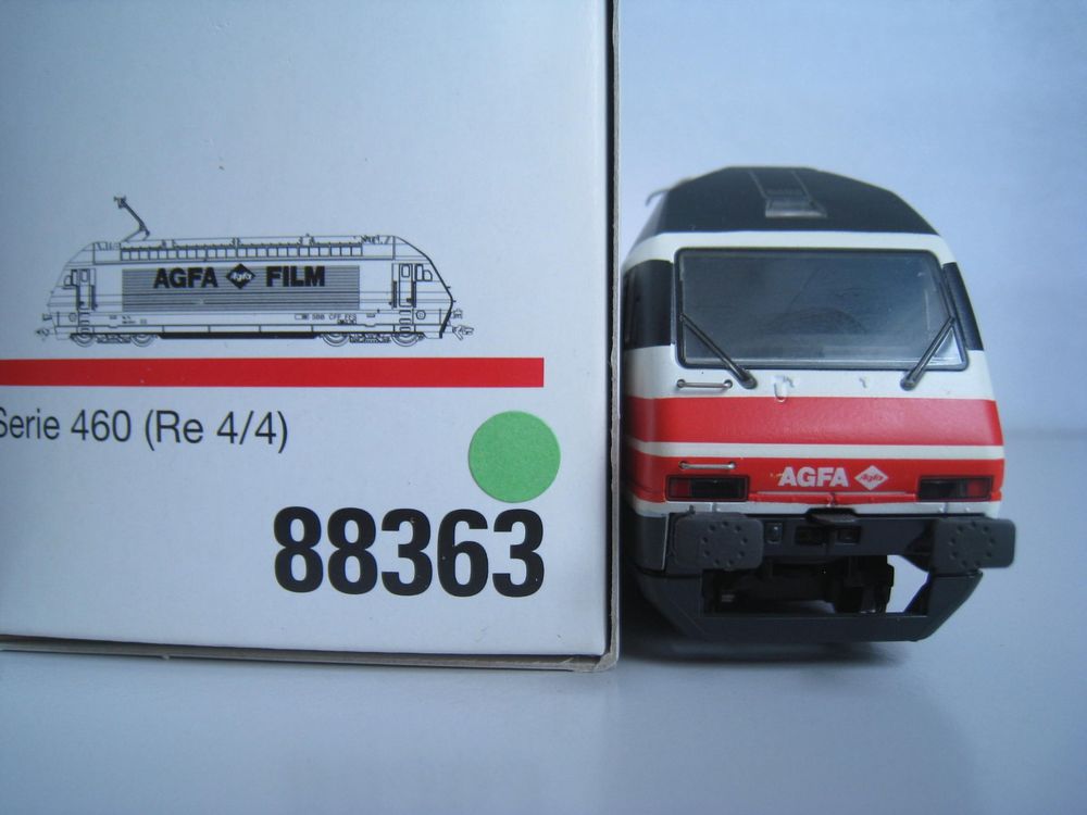 Märklin Hamo SBB Re 460 AGFA-FILM, Analog, 88363 (Gebraucht) in Buchs ZH für CHF 220 – mit ...
