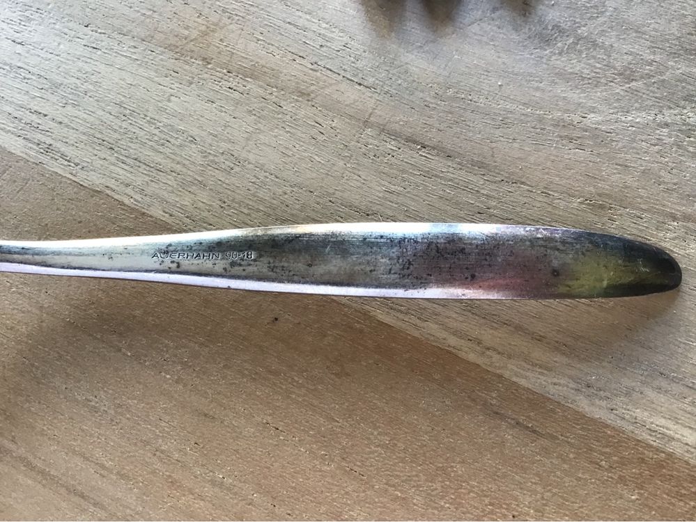 Silberbesteck Auerhahn 90-18 (Gebraucht) in Thalwil für CHF 1 – mit Lieferung auf Ricardo kaufen