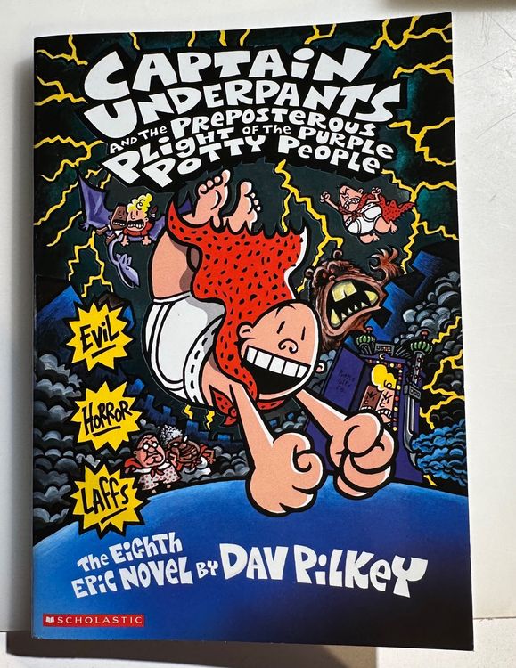 Captain Underpants, And the preposterous plight of the purpl (Gebraucht ...