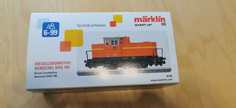 Märklin 36700 Locomotive diesel DHG 700 | Kaufen auf Ricardo