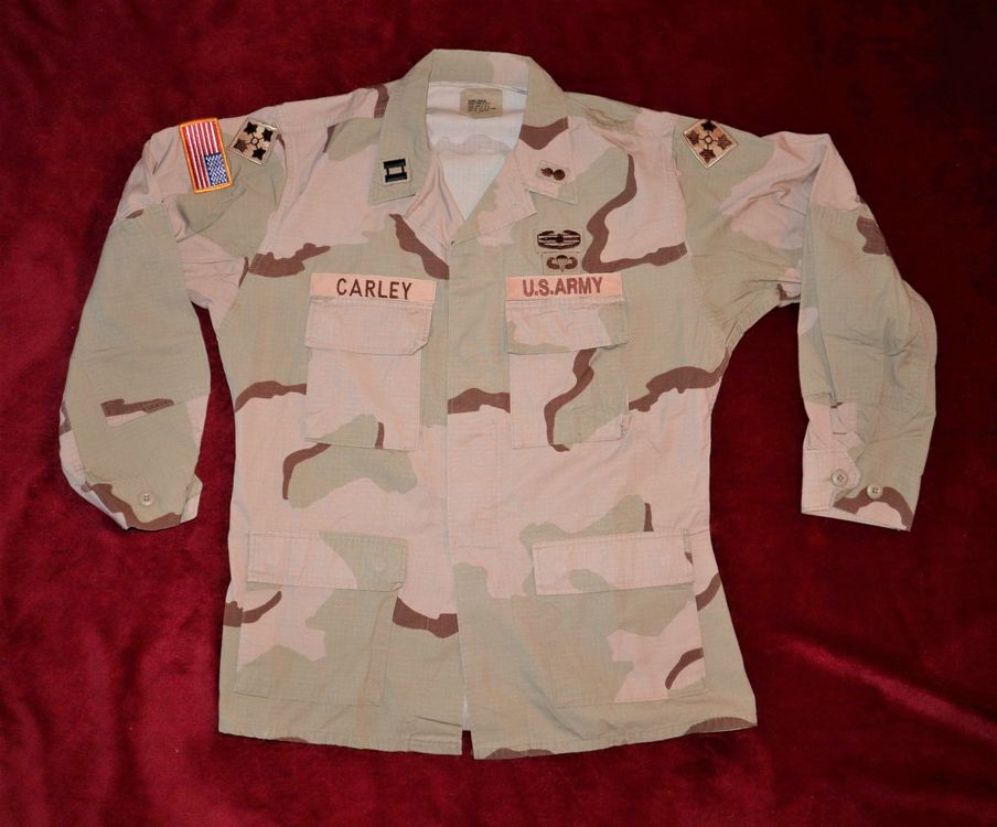 US Army DCU Shirt Captain 4th Infantry Division (Gebraucht) in Kappelen ...