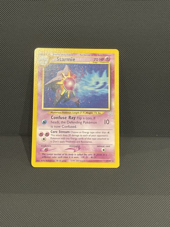 Starmie 25/64 neo revelation wotc tcg vintage pokemon rar (Gebraucht) in Hugelshofen für CHF 18 ...
