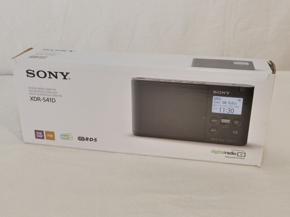 Sony Radio XDR-S41D DAB + FM neuwertig (Gebraucht) in Lustmühle für CHF ...