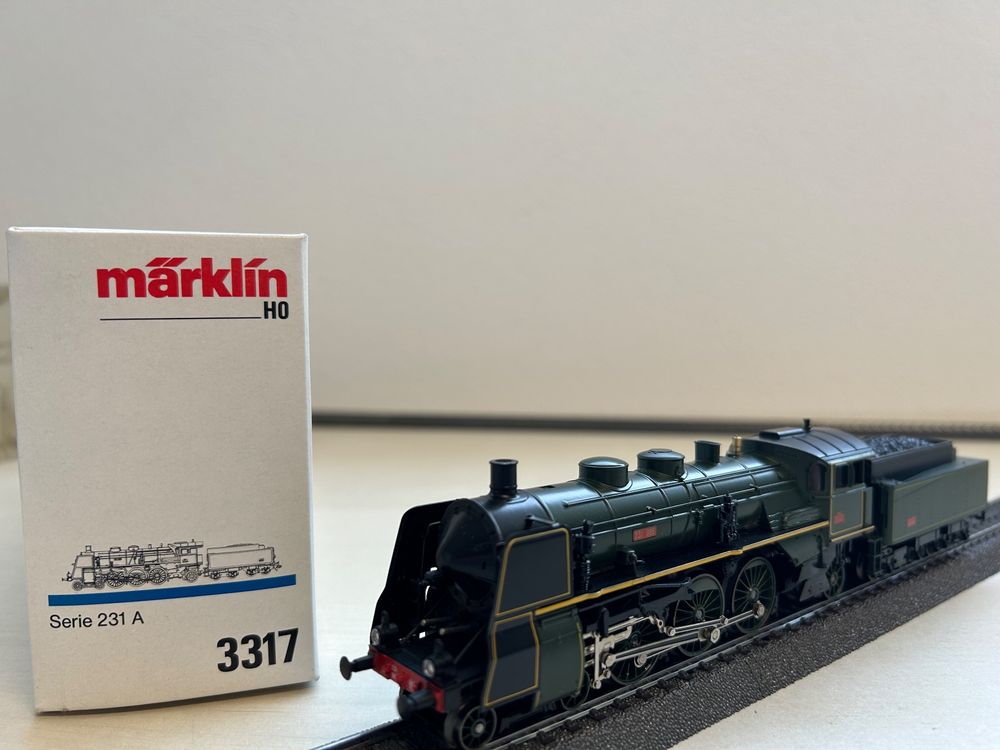 Märklin 3317 Dampflok Serie 231 A SNCF H0 WS | Kaufen auf Ricardo
