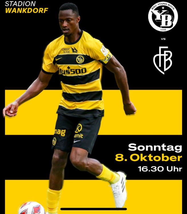Ticket YB - Basel 08.10.2023 | Kaufen auf Ricardo